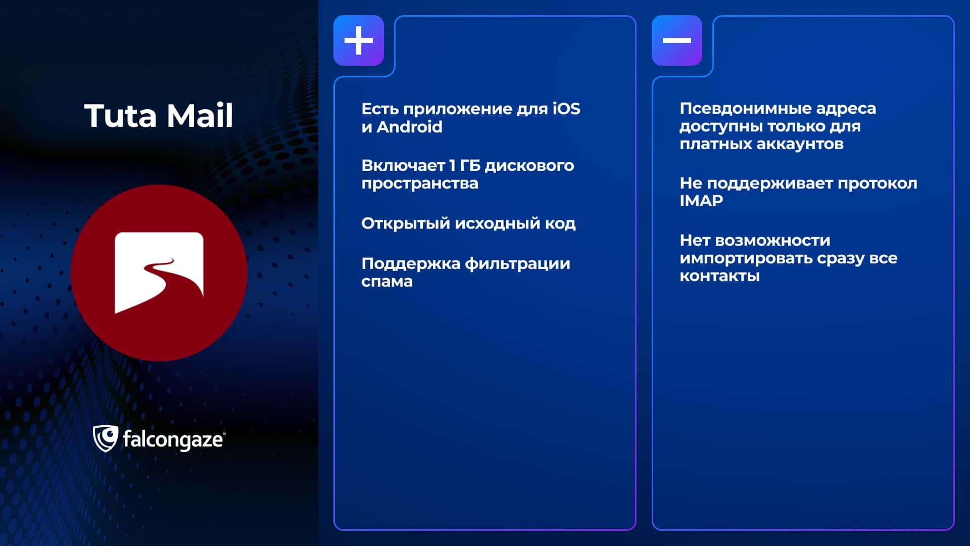 Топ-5 безопасных и конфиденциальных почтовых сервисов